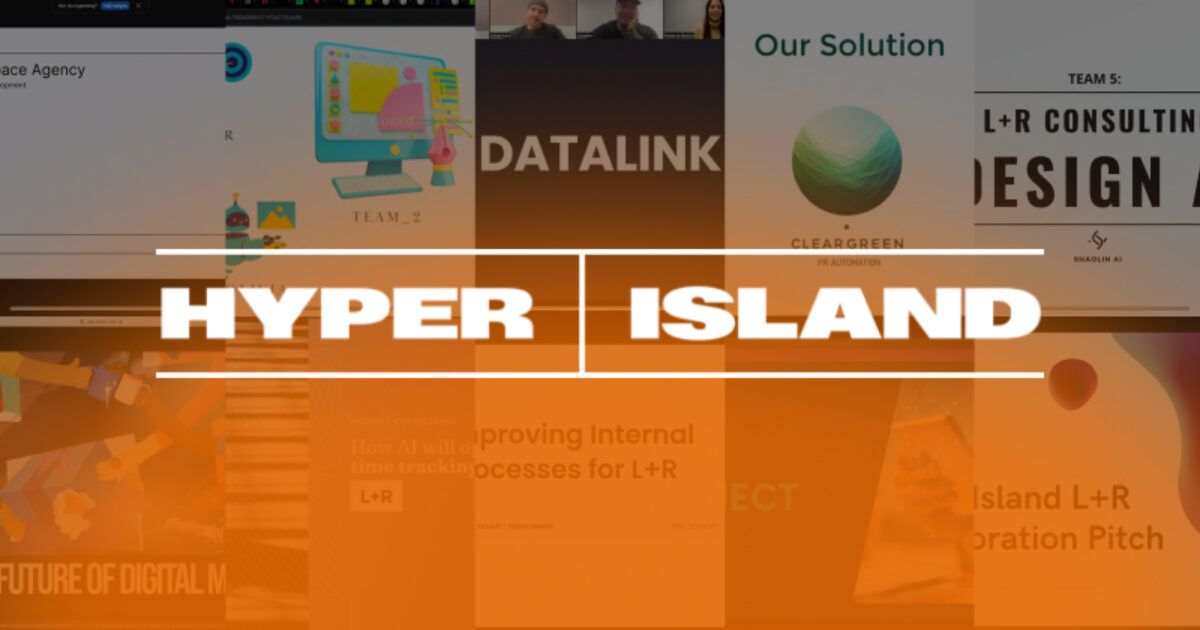 Hyper Island, L+R participate in AI Business Consulting… | L+R